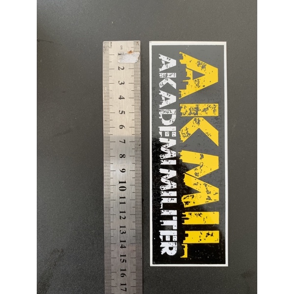 Jual Sticker Stiker Akademi Militer AKMIL Taruna TNI untuk Mobil Motor ...