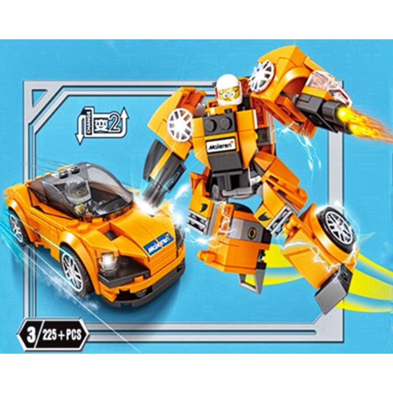 Jual mainan mobil balap car robot 60028 Transformers montir formula ...