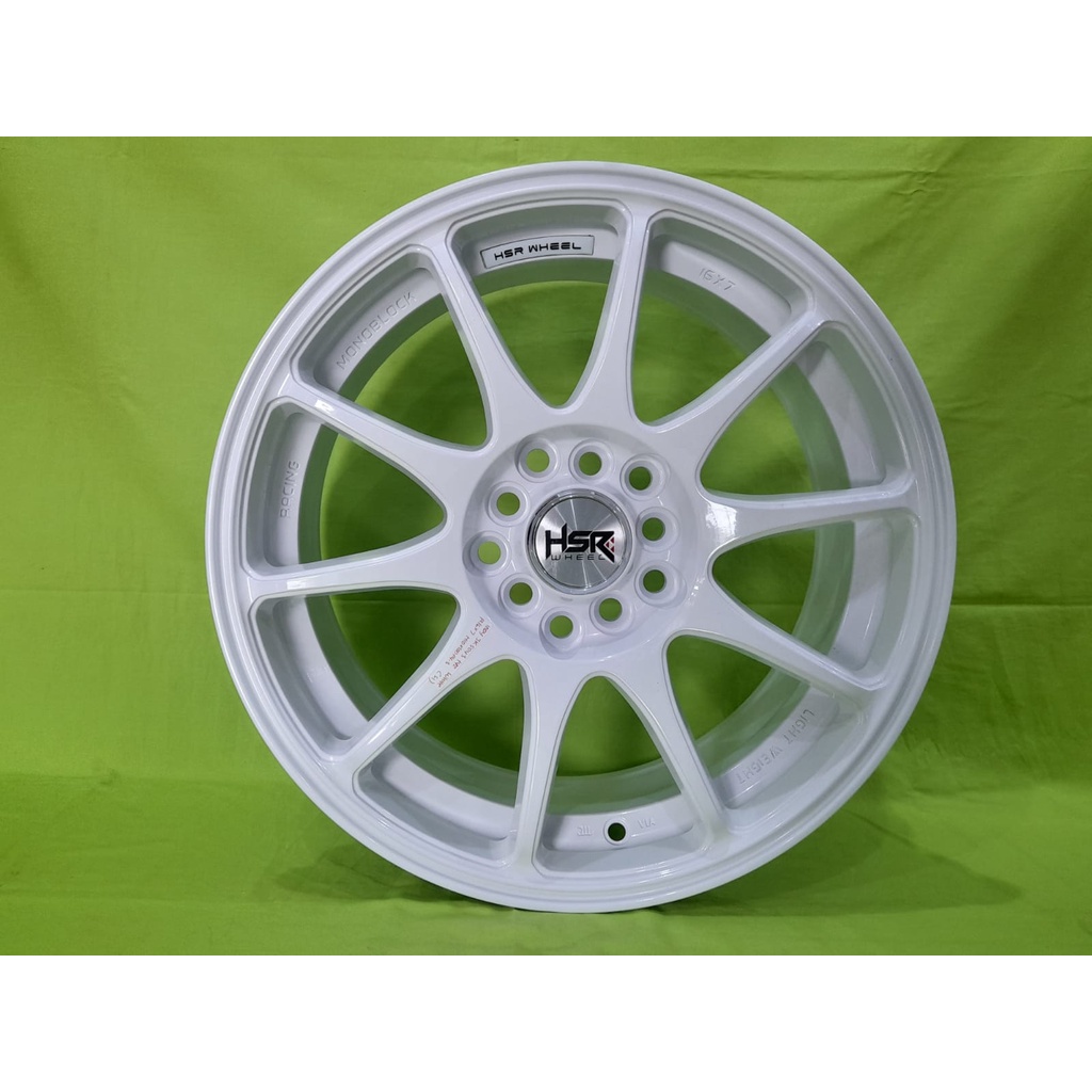 Jual velg mobil ring 16 INDY JK5043 BOROKO 05 HSR R16X7 H10X100-114,3 ET42 WHITE buat sinta ...