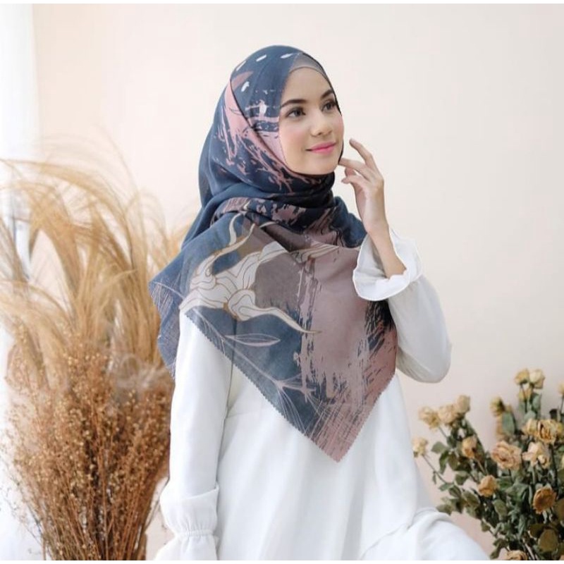 Jual SALE HIJAB / HILAR / COD / KERUDUNG VOAL MOTIF / SEGI EMPAT VOAL ...