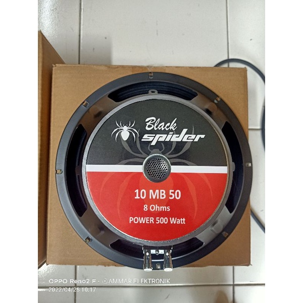 Jual speaker black spider 10 inch middle/lowmid | Shopee Indonesia