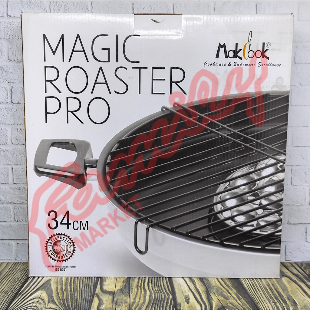 Jual PANGGANGAN / GRILL / ZB MAGIC ROASTER PRO 34 CM GLOBALEAGLE 000138 ...