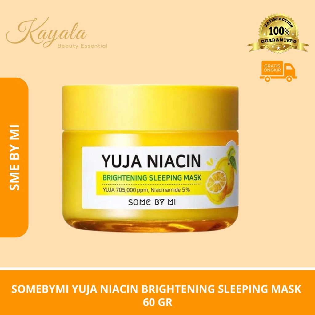 Jual SOMEBYMI YUJA NIACIN BRIGHTENING SLEEPING MASK 60 GR - SLEEPING ...