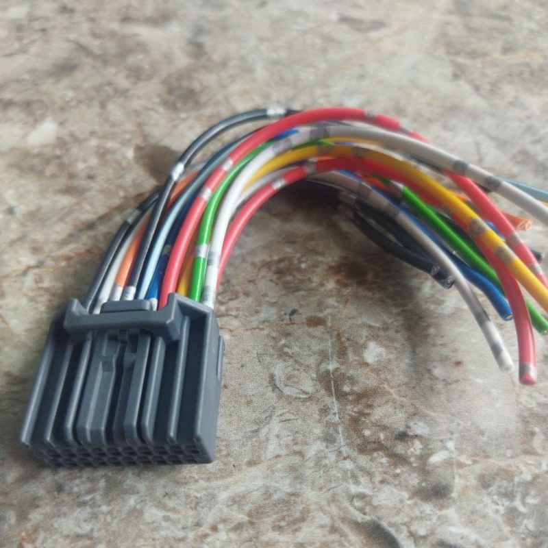 Jual Soket spido speedometer satria GSX ninja 20 pin kabel bintik ...