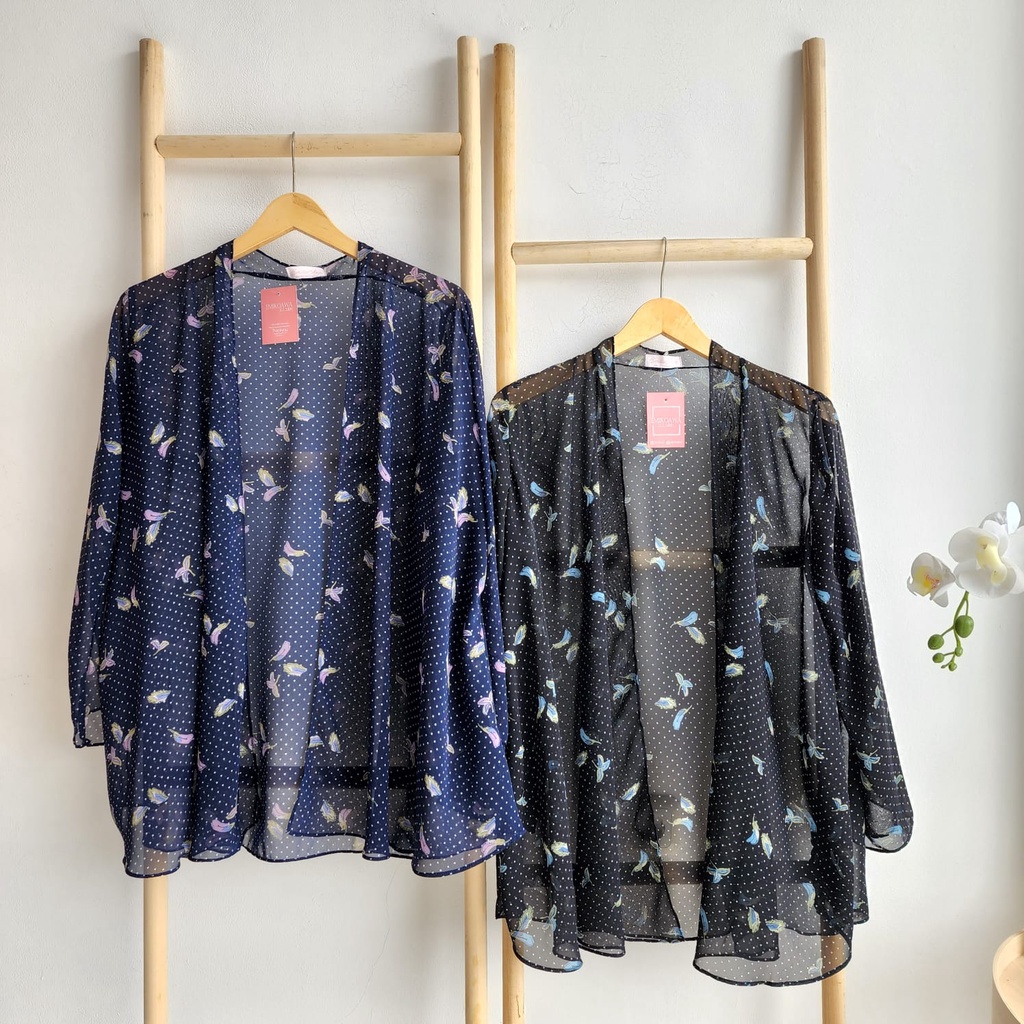 Jual Emikoawa - Tissue Outer Wanita Clasic Polkadot Motif | Shopee ...