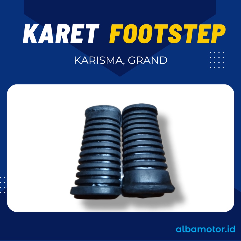 Jual KARET STEP/ POSTEP / BARSTEP / FOOT STEP DEPAN HONDA KARISMA ...