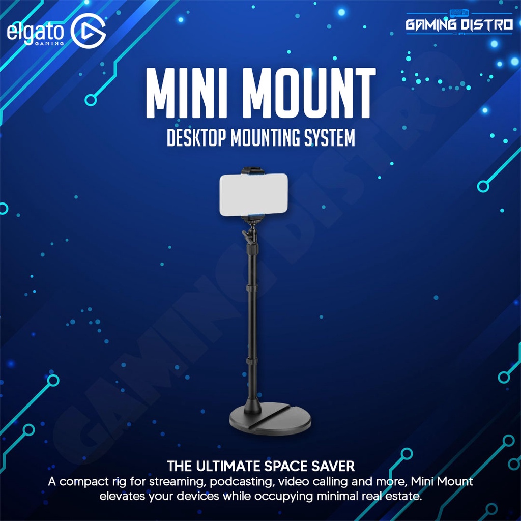 Jual Elgato Mini Mount | Desktop Mounting System For Podcast/Lighting/Phone | Shopee Indonesia