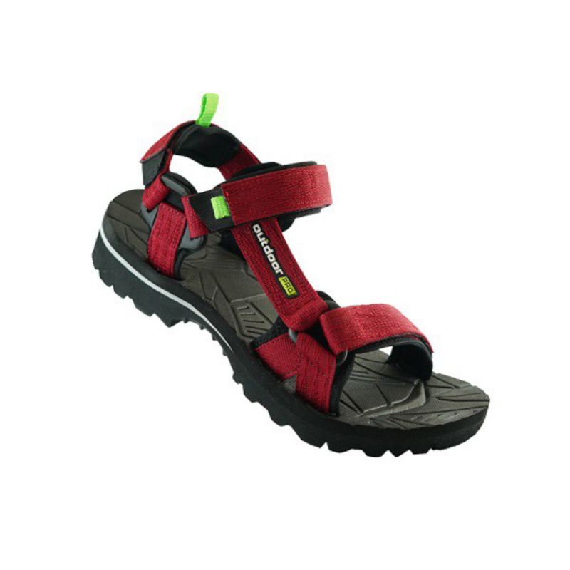 Jual Sandal Gunung Outdoor Pro New Omega Maroon | Shopee Indonesia