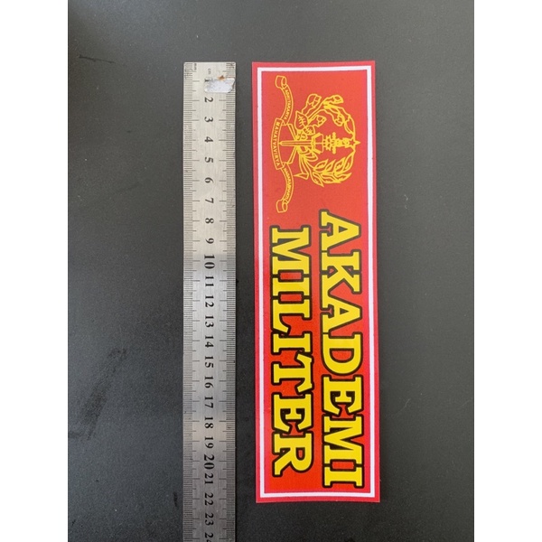 Jual Sticker Stiker Akademi Militer AKMIL Taruna TNI untuk Mobil Motor ...