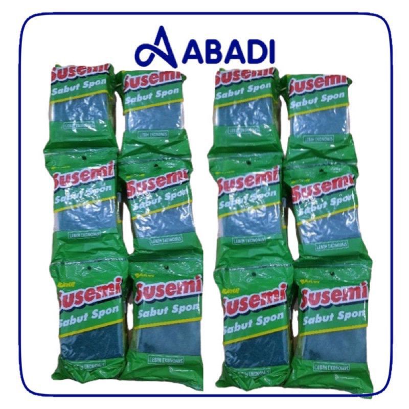 Jual Spons Cuci Piring Susemi Grosir (1pak/12pcs) | Shopee Indonesia