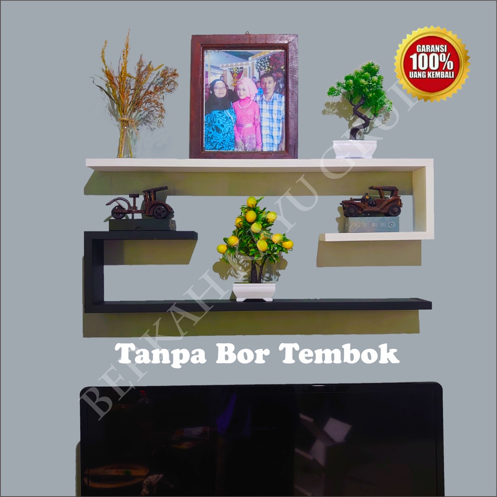 Jual RAK DINDING AMBALAN C - Hiasan Dinding, Rak dinding, kotak, tempel ...