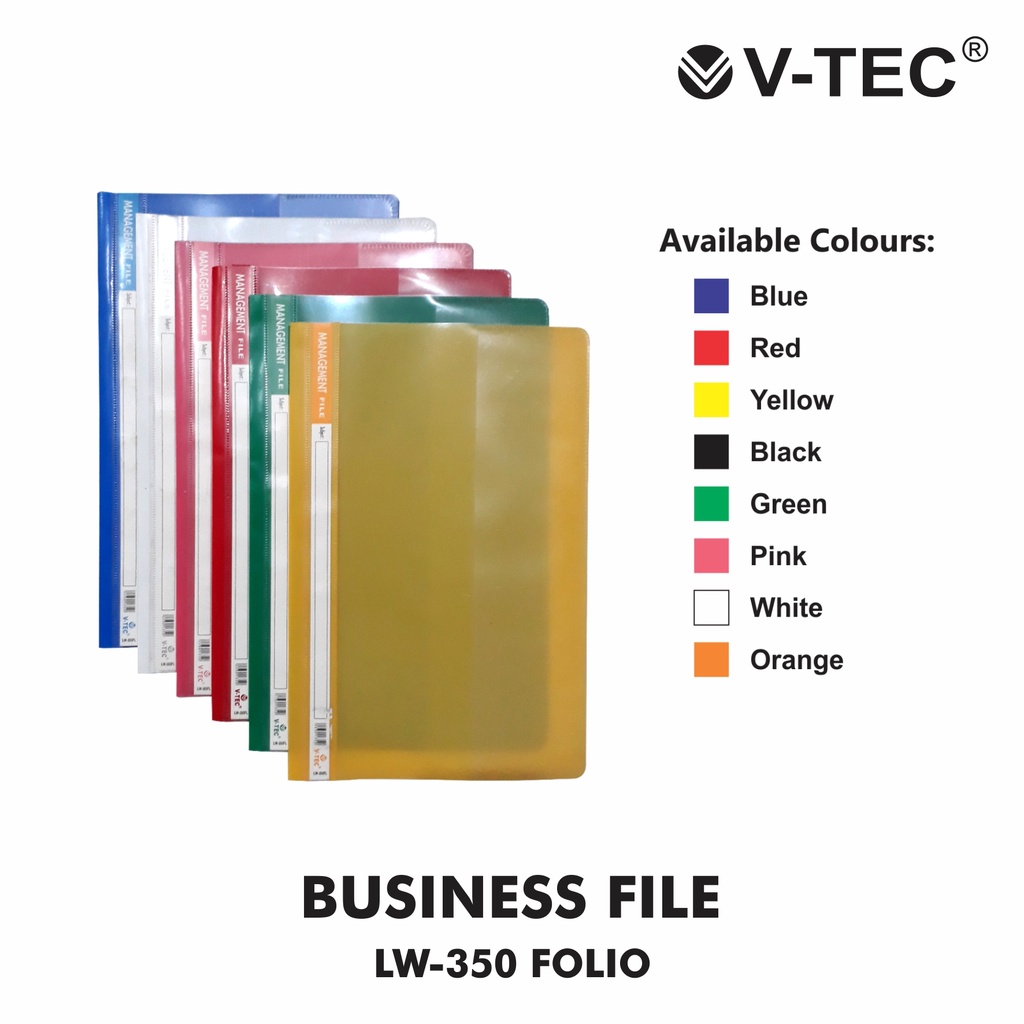 Jual V-TEC Business File / Bisnis File Type LW-350 Folio | Shopee Indonesia