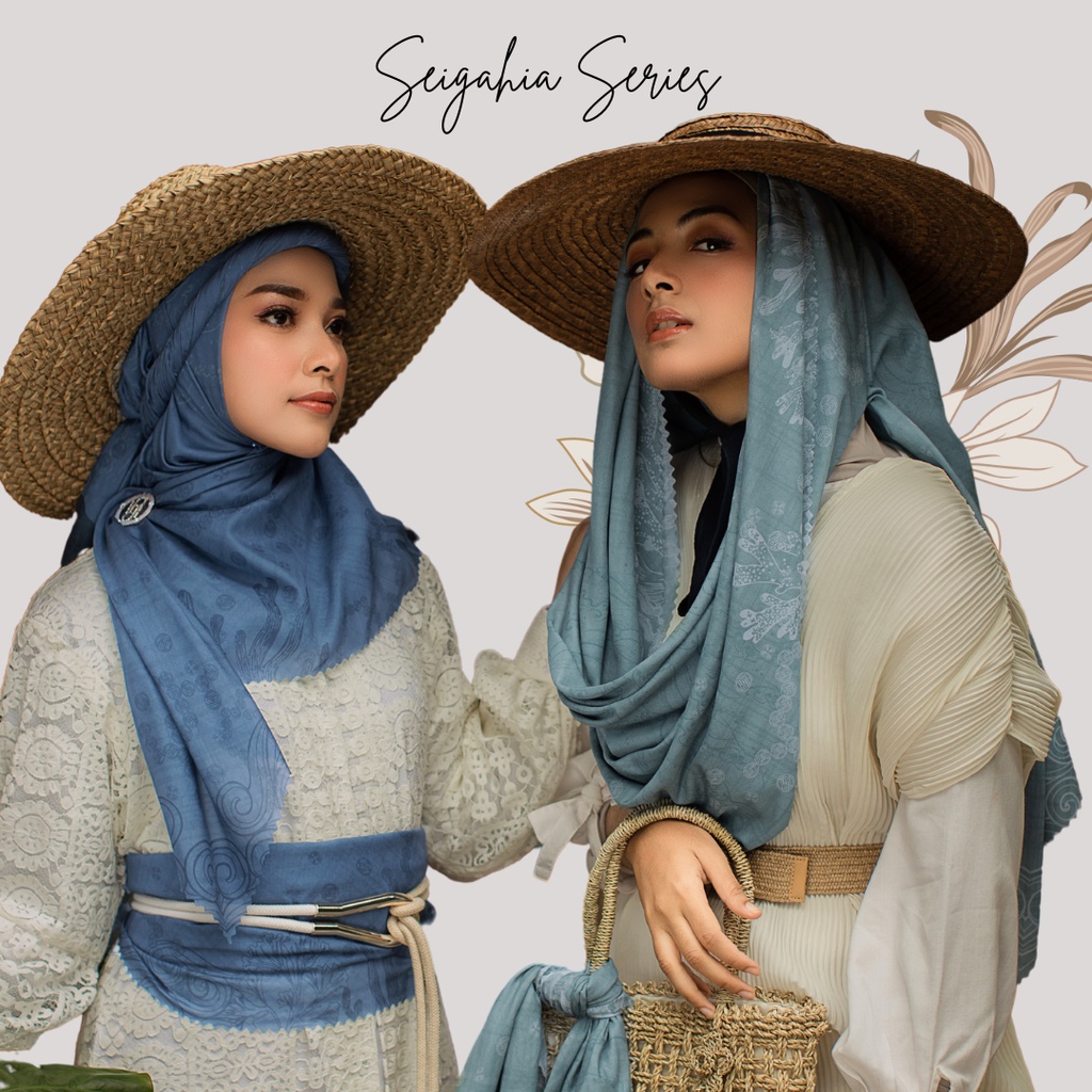Jual Seigahia Series Monogram Hijab Signature Voal Lasercut Premium ...