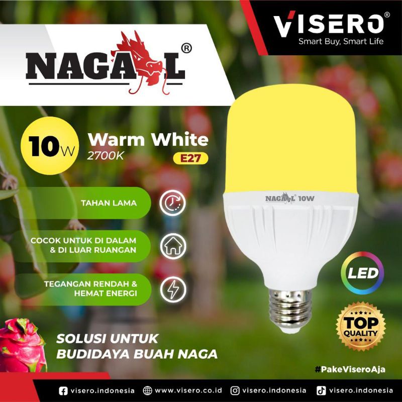 Jual Bohlam Lampu Led Buah Naga Dragon Fruit 10W | Shopee Indonesia