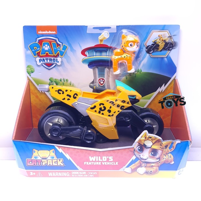 Jual PAW Patrol Wild Feature Vehicle Cat Pack Wild's | Shopee Indonesia