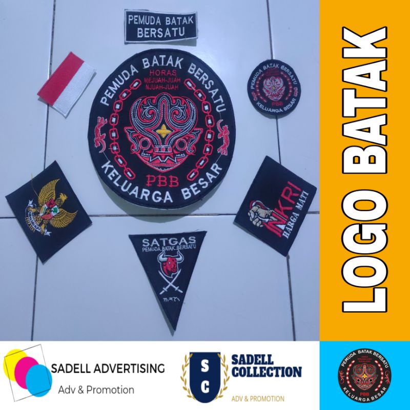 Jual Logo Batak Logo Pemuda Batak Bersatu Full Set Depan Belakang ...