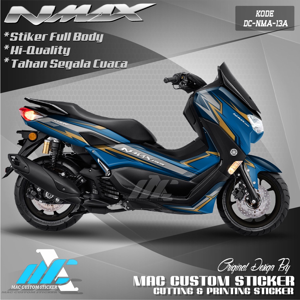 Jual DECAL NMAX 2020 2021 2022 NEW - STIKER FULL BLOK NMAX 2020 2021 ...