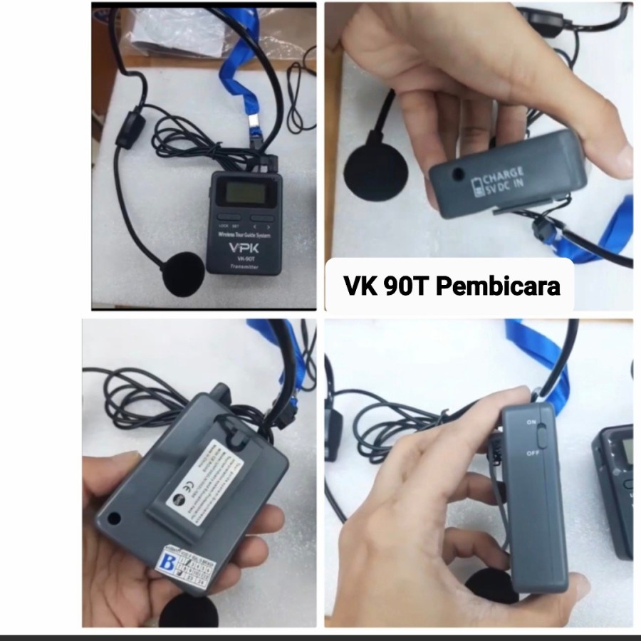 Jual Microphone Tour guide system wireless umroh haji atau penterjemah ...