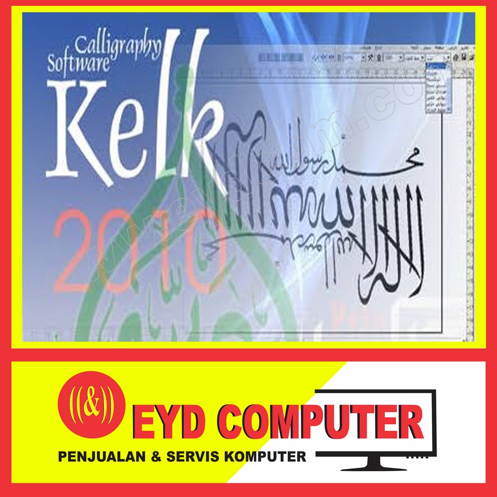 Jual PROGRAM KELK 2010 SOFTWARE KEREN PEMBUAT KALIGRAFI YG INDAH APLIKASI ALL PC FULL UNLIMITED ...