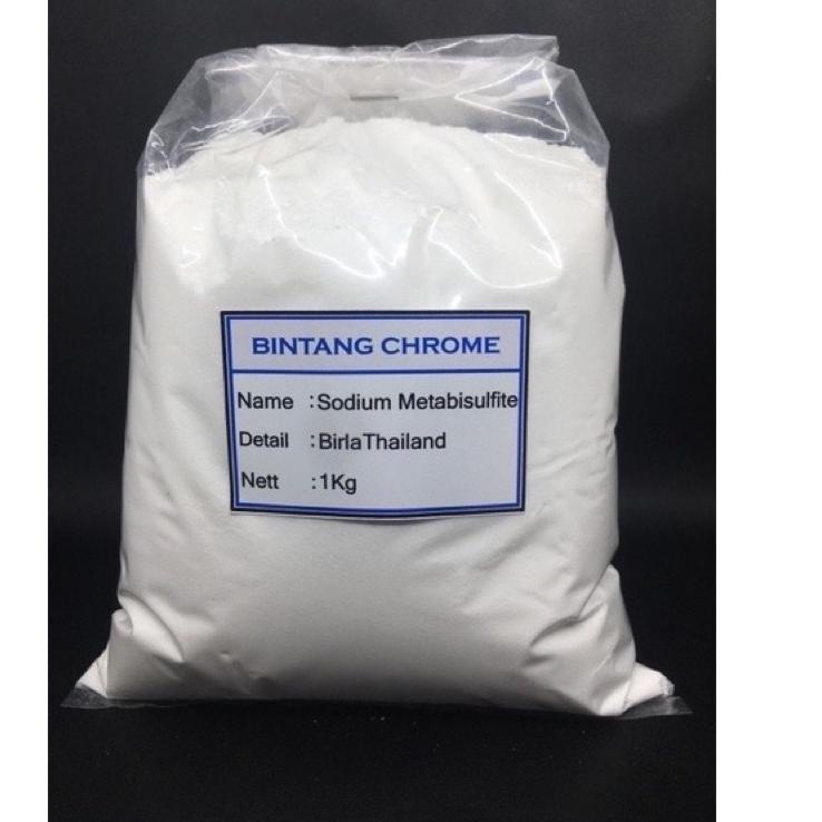 Jual trx3j3Ix--Sodium Meta-bisulfit / SMB 1 Kg / Sodium Meta-bisulphite ...