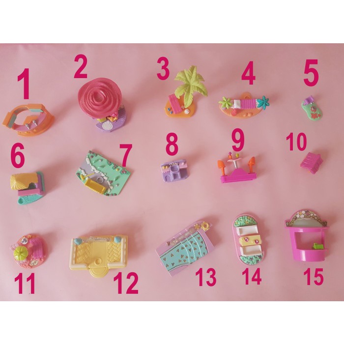 Jual Sale!!! Mainan Jadul Polly Pocket Vintage Perintil / Asesoris ...