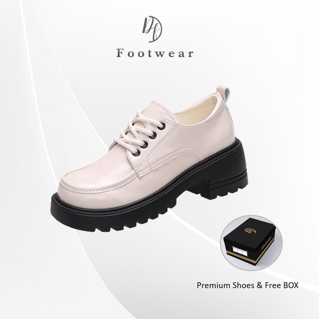 Jual [DF FOOTWEAR] Sepatu Docmart / Sepatu Loafers Wanita / Sepatu ...