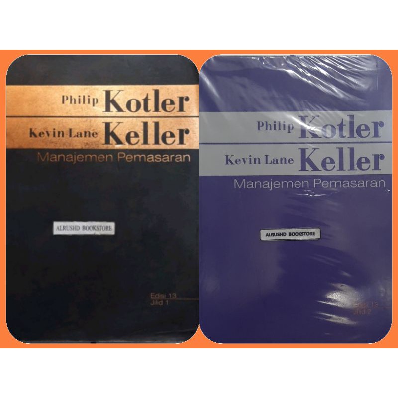 Jual Buku (Ori 100%) MANAJEMEN PEMASARAN 1 dan 2 ~ Philip Kotler ...