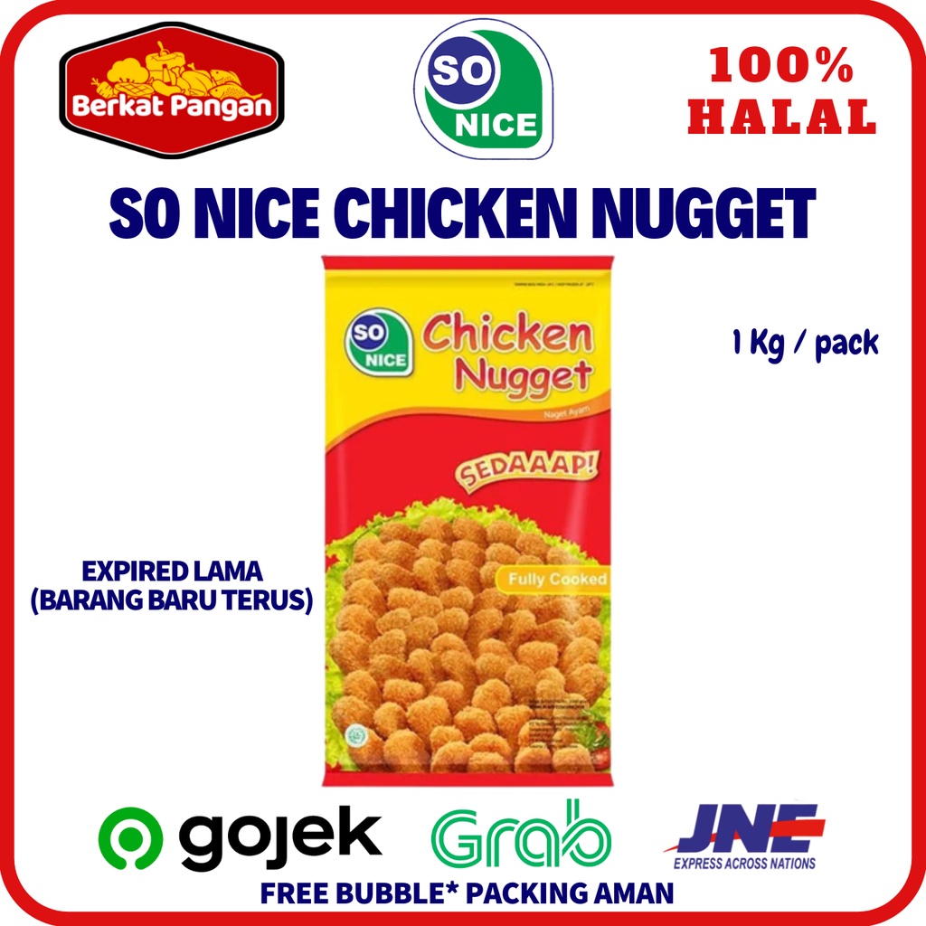 Jual So Nice Chicken Nugget 1 Kg | Shopee Indonesia