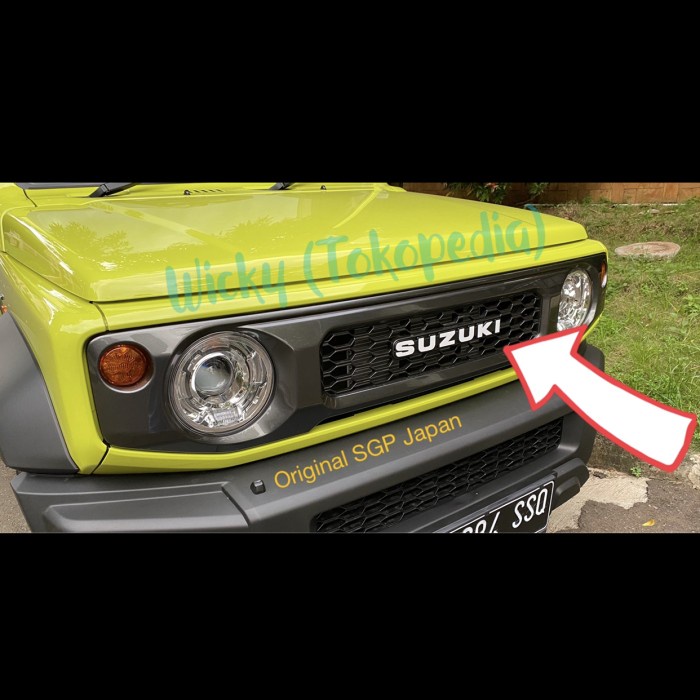 Jual {BEKAS} Grill New Jimny 2019 JB74 Original Suzuki Japan Genuine Accessories Berkualitas ...