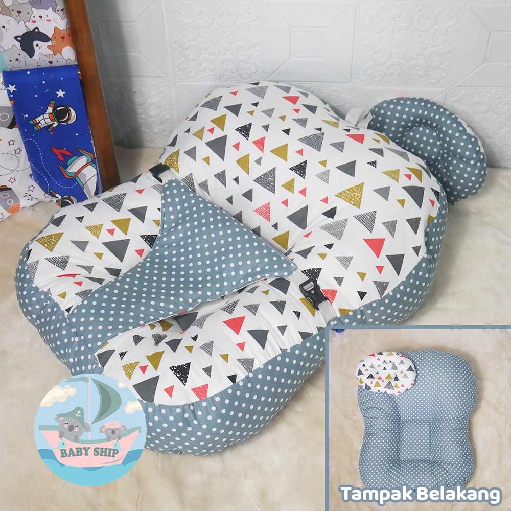 Jual Sofa Bayi Jumbo Multifungsi Dengan Gesper Pengaman Free Bantal Peyang dan Tas Mika [ Merk ...