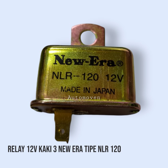 Jual RELAY KLAKSON 12V KAKI 3 NEW ERA NLR 120 | Shopee Indonesia