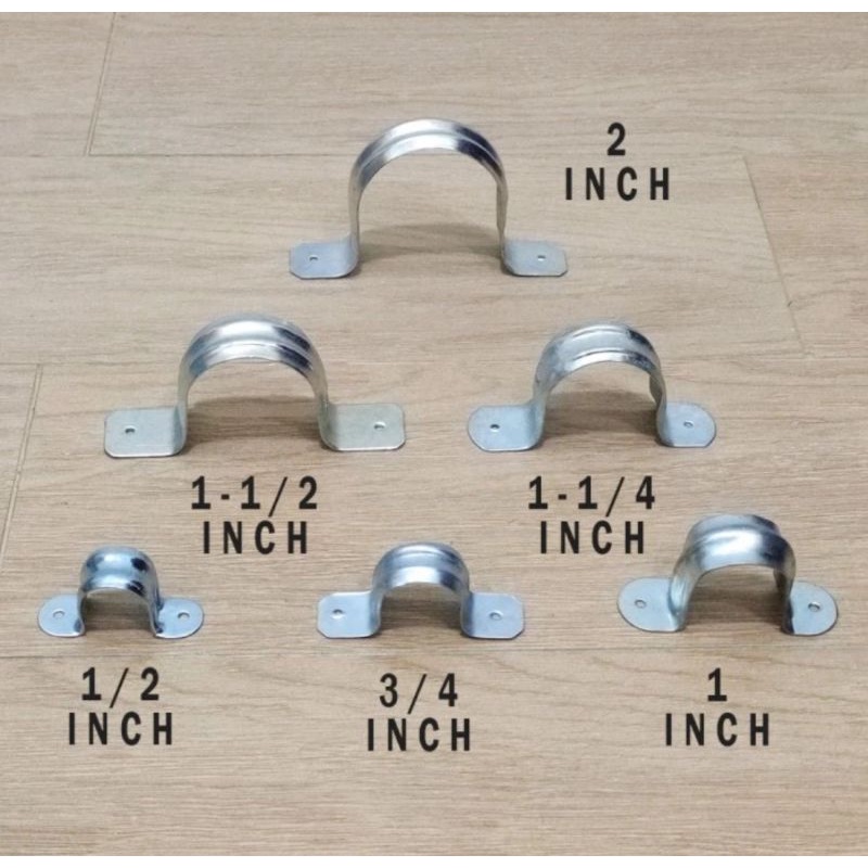 Jual Klem Pipa Pralon Pvc Klam Clamp pipe pvc 2" (10 biji) | Shopee ...