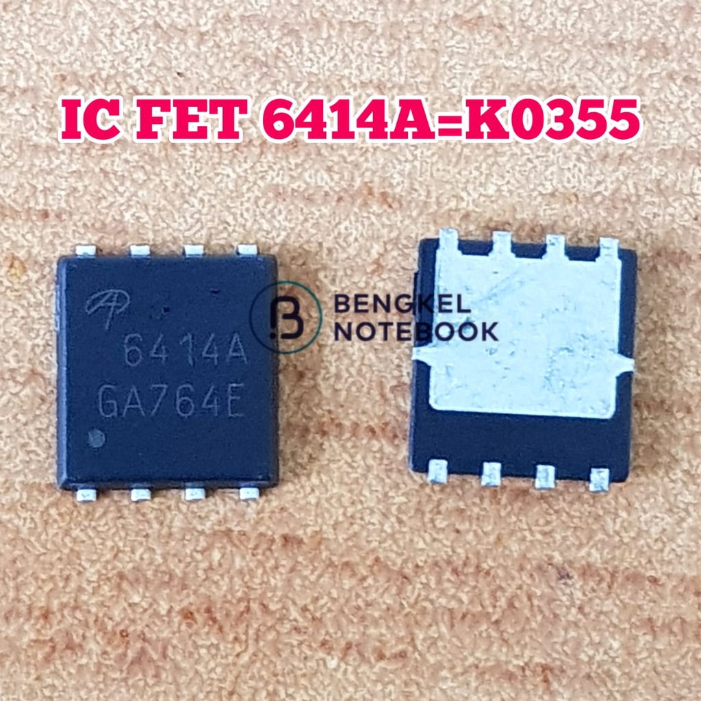 Jual IC MOSFET FET 6414A AON6414A AON6414 = K03P5 6414 N-CH | Shopee Indonesia