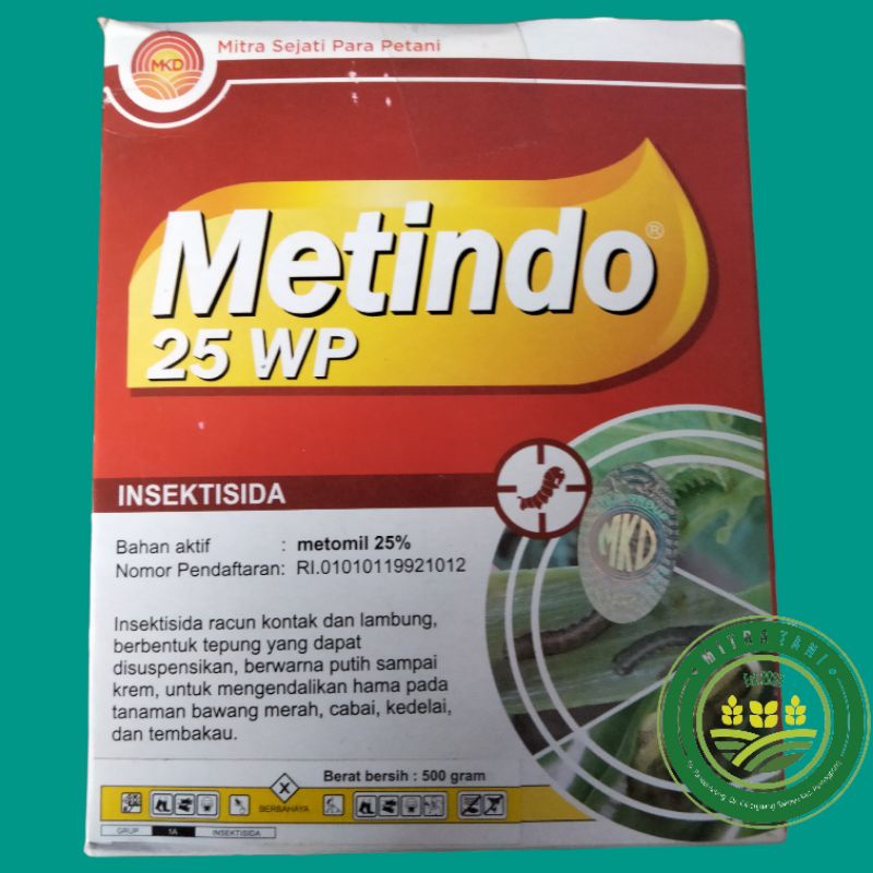 Jual INSEKTISIDA METINDO 25 WP 500 GRAM | Shopee Indonesia