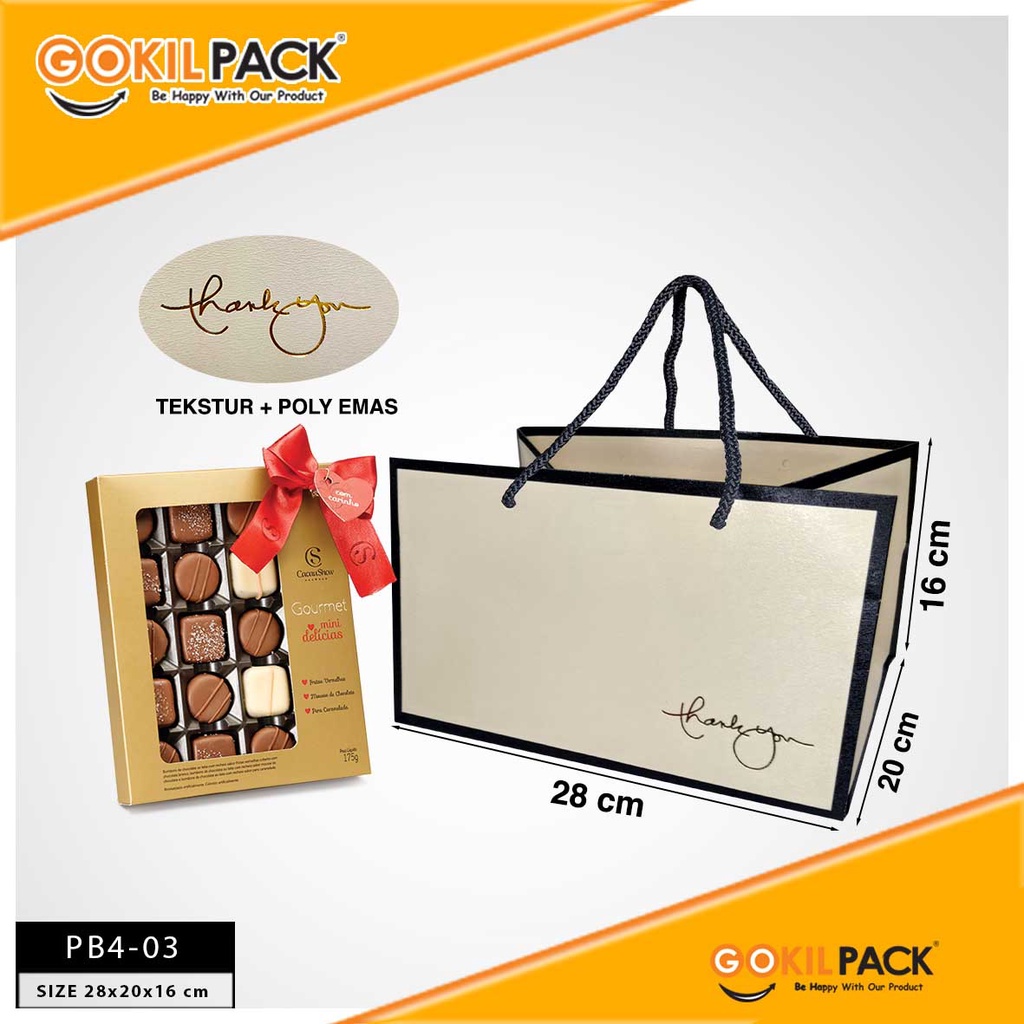 Jual Paper Bag Jumbo - Goodie Bag Souvenir - Tas Kantong Besar - PB7 ...