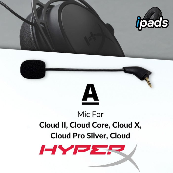 Jual Mic HyperX Cloud X Pro I II 1 2 Core Flight S Revolver Alpha S ...