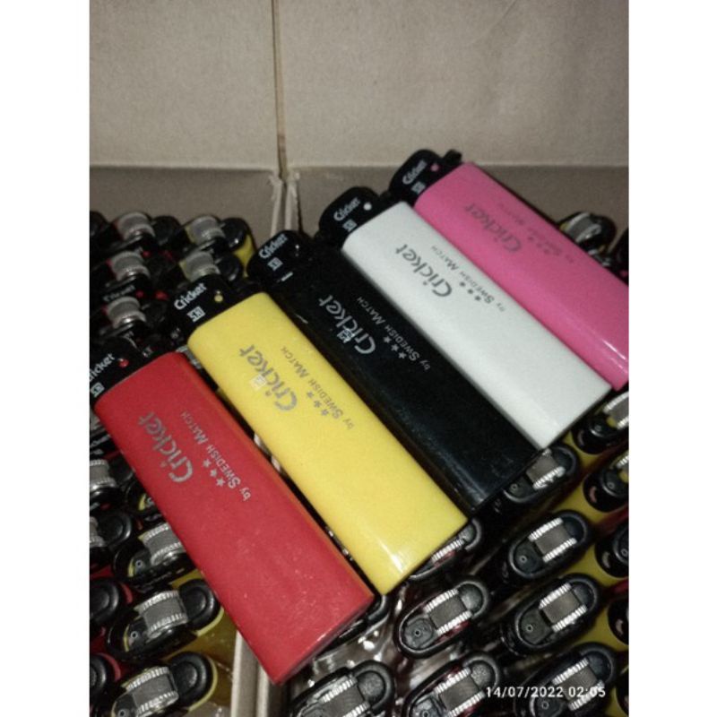 Jual KOREK API CRICKET 2.000 X NYALA PEMATIK HARGA PERPACS | Shopee ...