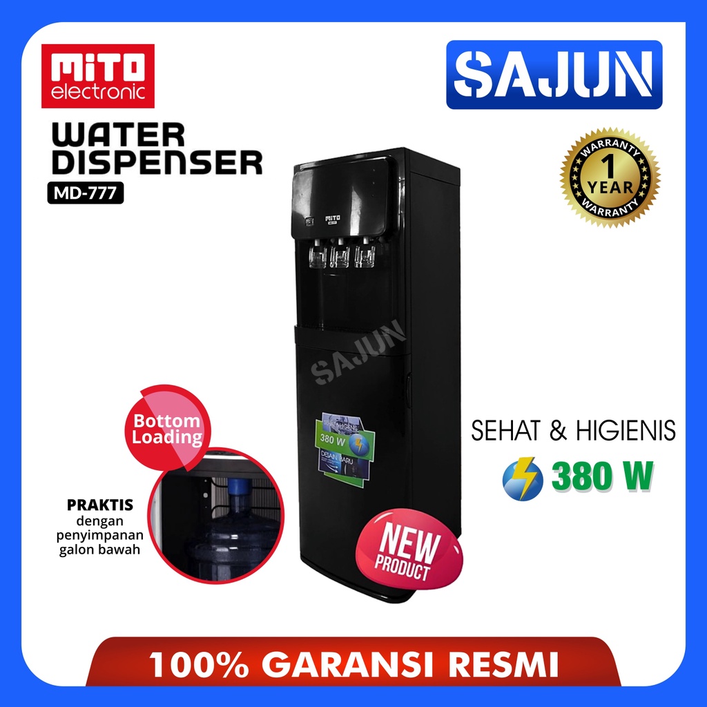 Jual MITO MD-777 Water Dispenser Galon Bawah MD777 | Shopee Indonesia