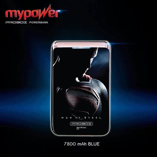 Jual PowerBank POWER BANK PROBOX 7800MAH Murah Superman Man of Steel ...