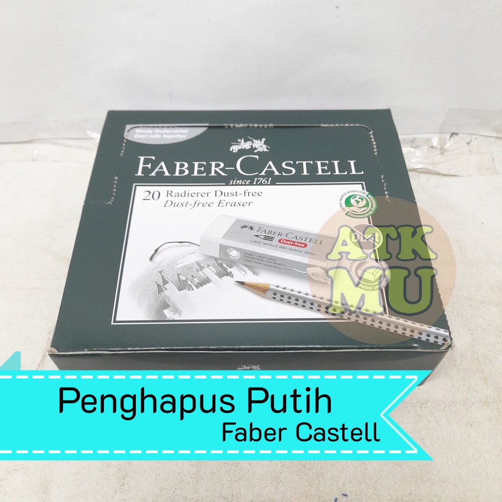 Jual Penghapus Putih Besar Faber Castell Eraser Big White (Pcs ...