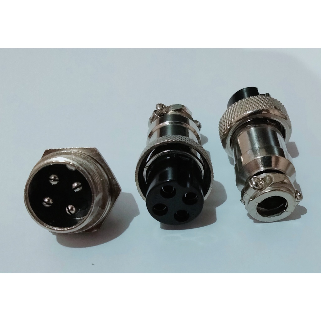 Jual Connector CB 4Pin Jack Socket CB 4Pin Konektor CB 4 PIN | Shopee Indonesia