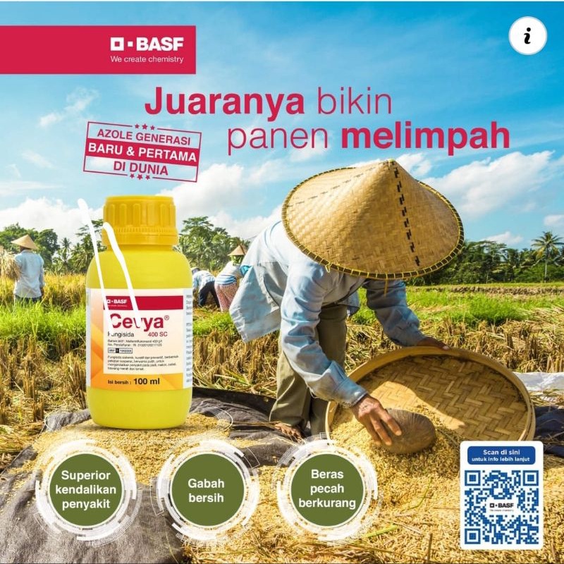 Jual fungisida cevya 400 SC 100ml juaranya bikin panen melimpah ...