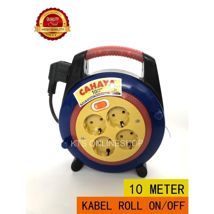Jual kabel roll / kabel rol terminal kabel/ kabel gulung 10 meter ...