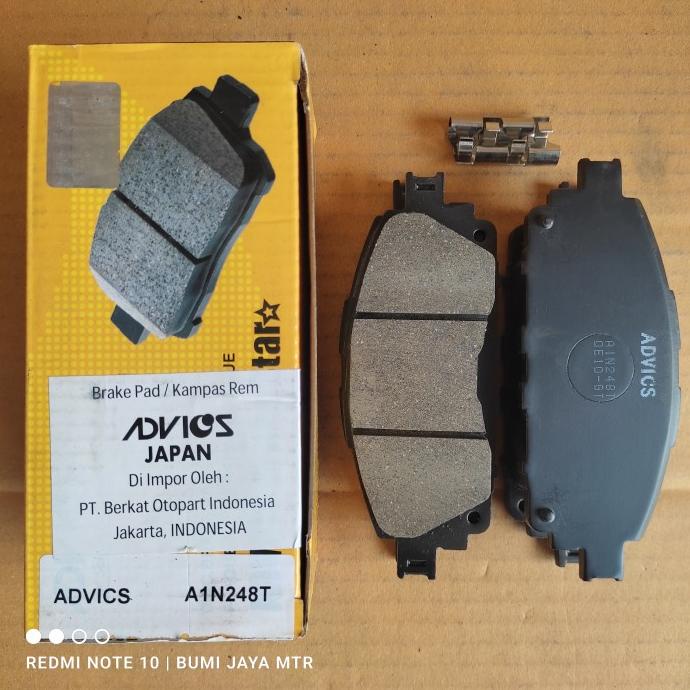 Jual BRAKE PAD INNOVA REBORN KAMPAS REM AISIN ADVICS A1N248T ORIGINAL ...