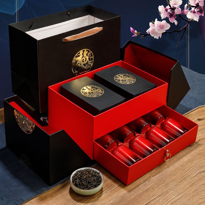 Jual Chinesse Tea Tie Guan Yin Gift Pack/铁观音茶礼盒装 | Shopee Indonesia