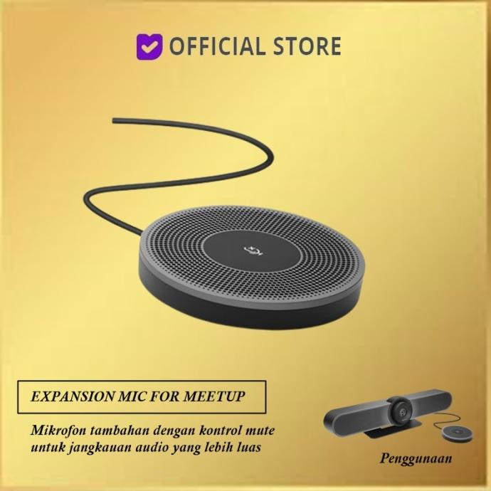 Jual Logitech Mic Expansion For Meet Up Webcam Video Conference ...
