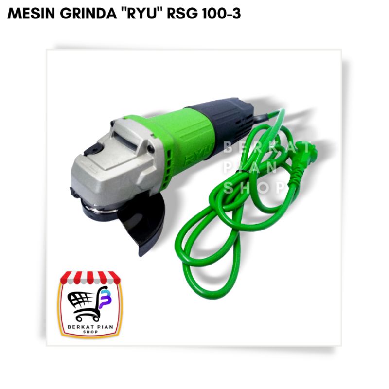 Jual Mesin Gerinda RYU 100-3 Grinda Tangan | Gurinda 4 inch | Shopee ...