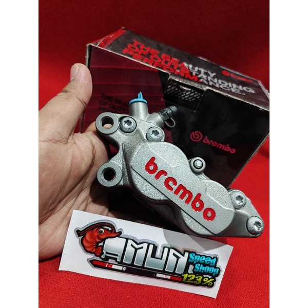 Jual KALIPER KIRI BREMBO 4 PISTON 4P SATU PIN ORIGINAL ITALIA | Shopee Indonesia