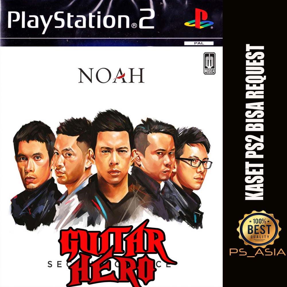 Jual Kaset PS 2 Guitar Hero NOAH - Gitar Hero PS2 | Shopee Indonesia
