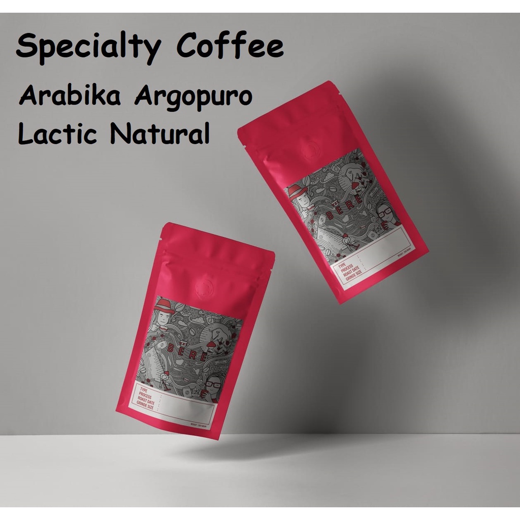 Jual Specialty Coffee Arabika Argopuro Lactic Natural 250 GRAM Biji ...